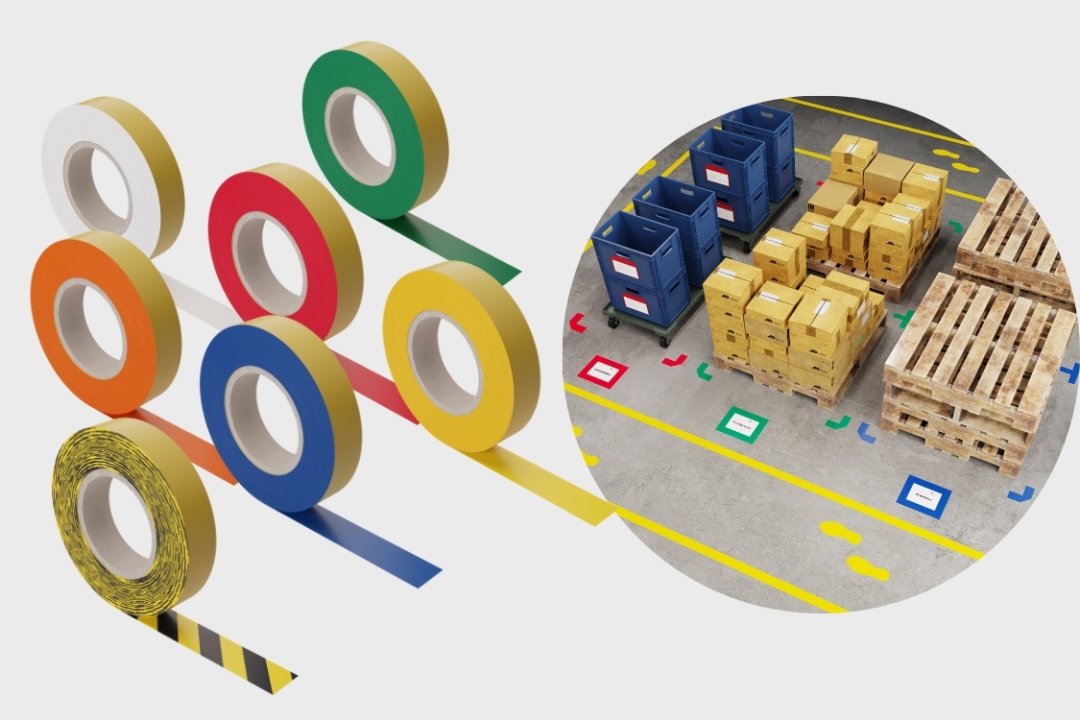 Bodenmarkierungen richtig auswählen, anbringen & nutzen - spLEAN